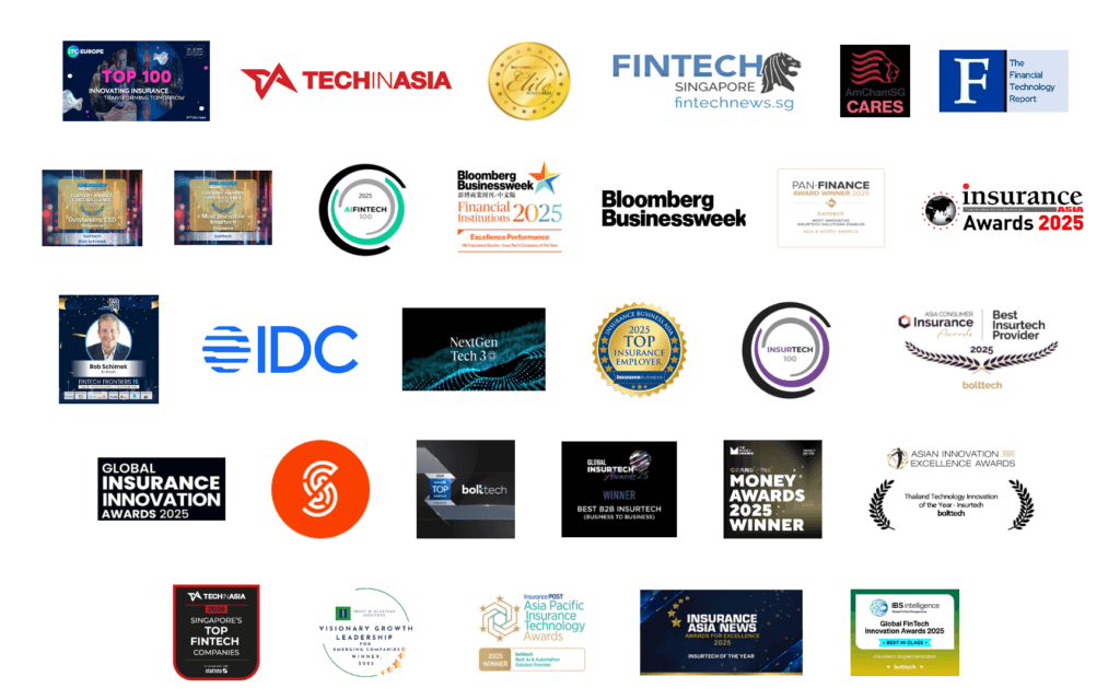 bolttech receives extensive industry recognition with global award wins ...